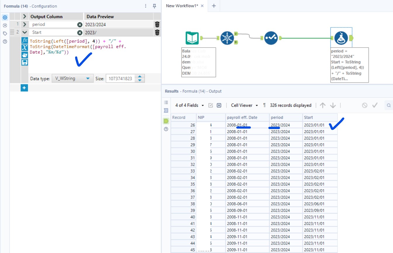 Solved: want to merge two columns - Alteryx Community