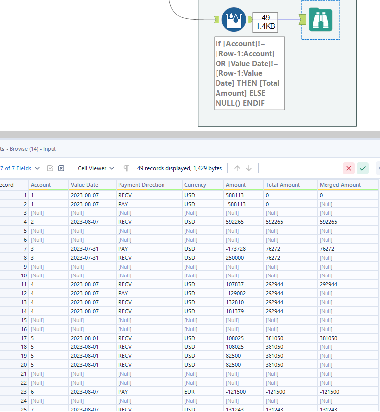 Solved: Merge scramble data - Alteryx Community