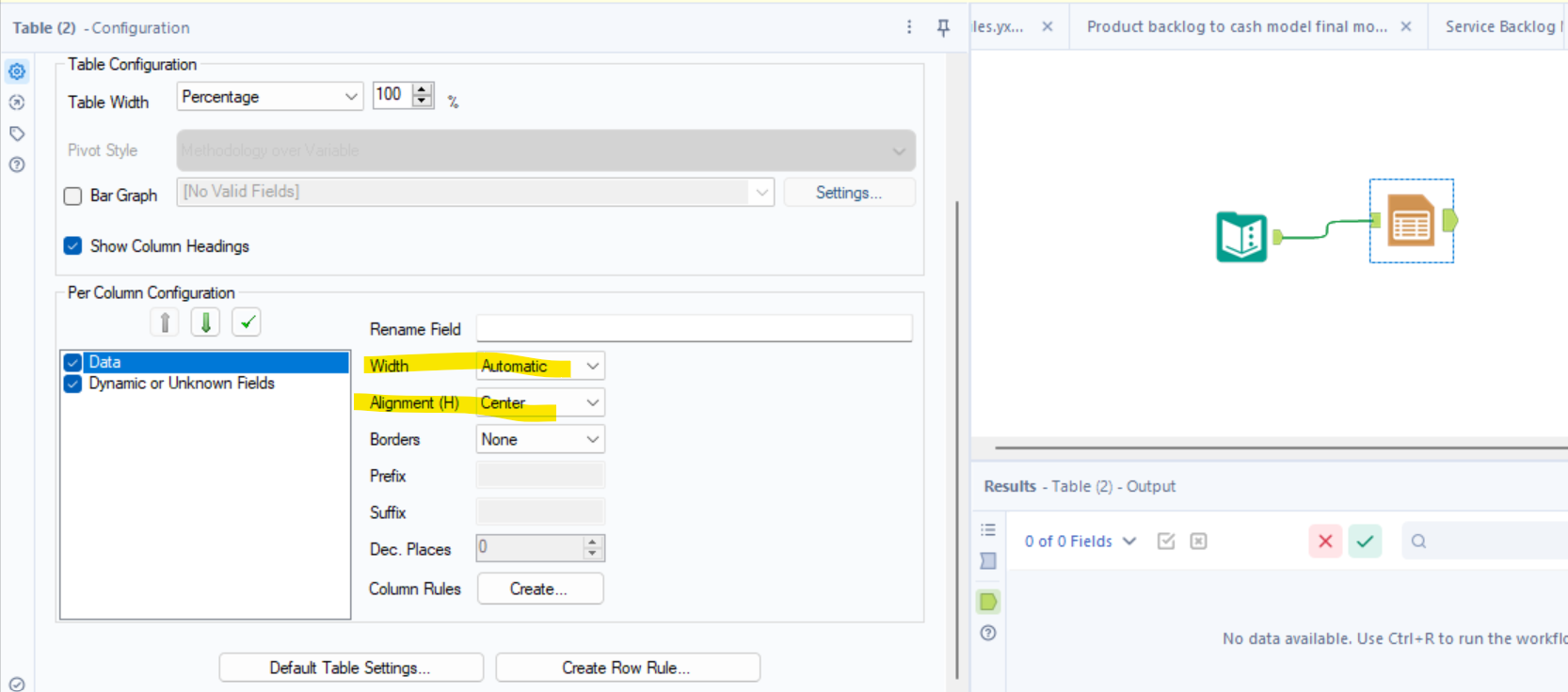 Solved How Can I Do Formatting In Alteryx Output Ie Auto Alteryx Community