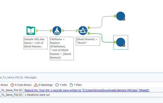 Solved: Input from 2 sheets, work on each data stream, an... - Alteryx Community