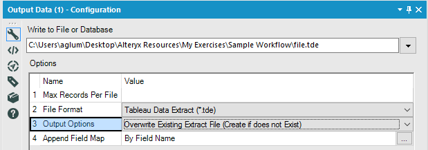 Solved: How to save the output results to .tde file format - Alteryx ...