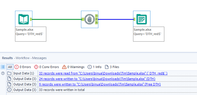 different outputs in the same excel file - Alteryx Community