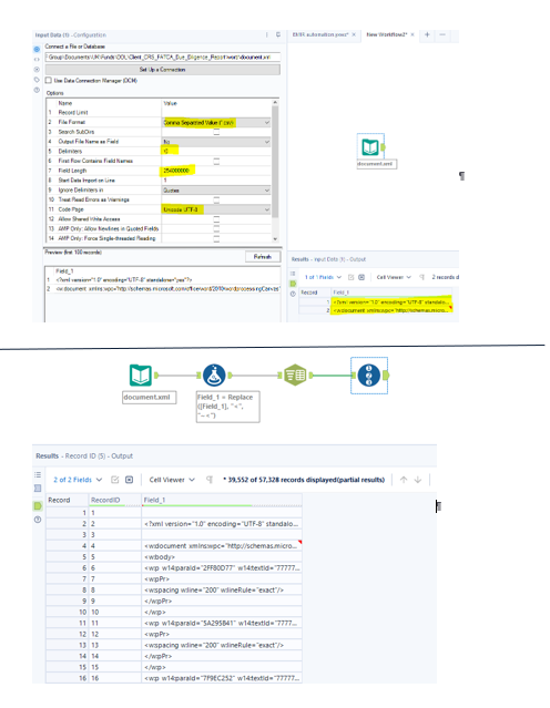 Solved: Looking for a way to Input results into a premade ... - Alteryx ...