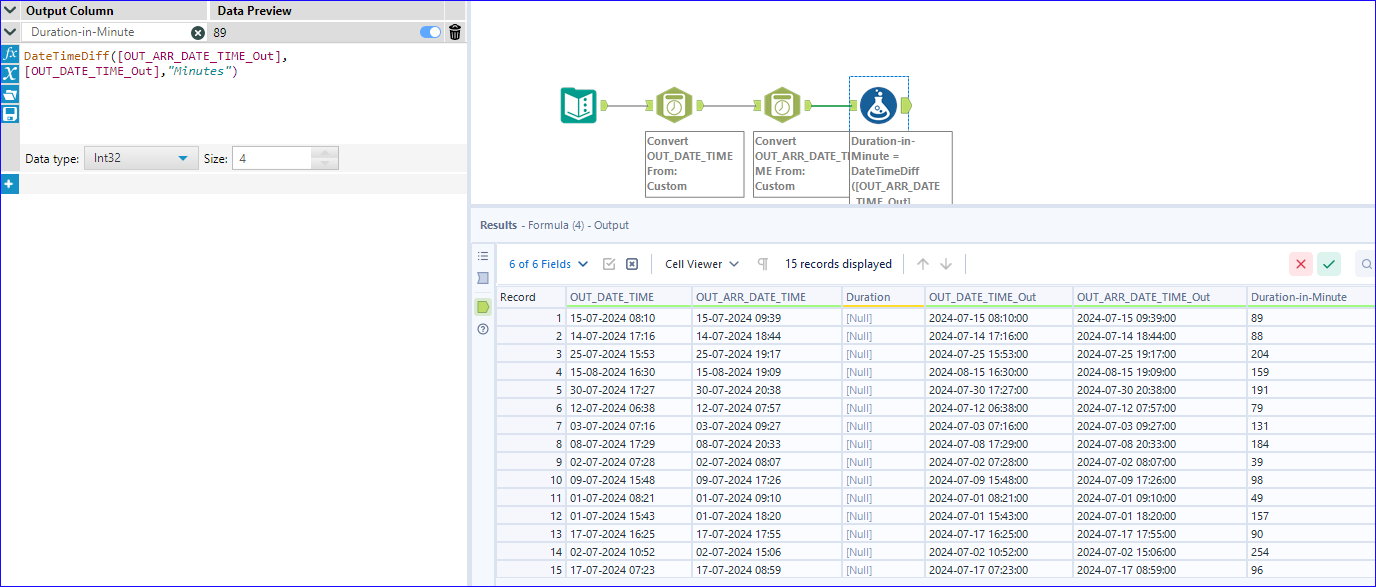 Solved: How to calculate time difference from below format - Alteryx Community