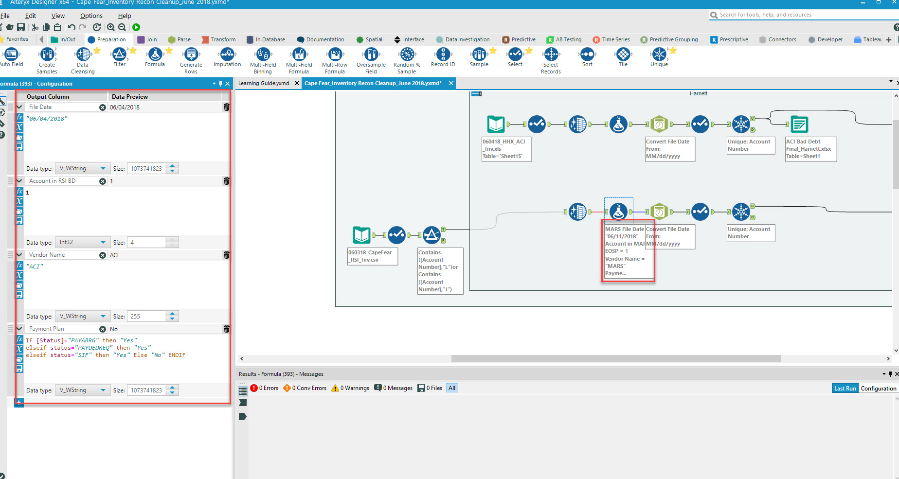 Solved: Annotation in formula tool is not updating after ... - Alteryx ...