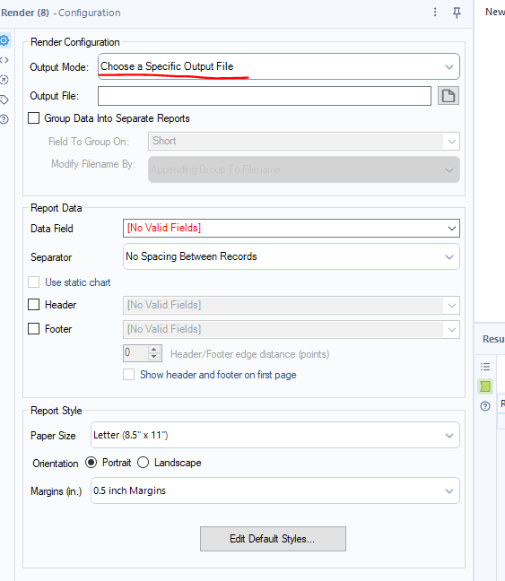 Solved: Render Tool - Alteryx Community