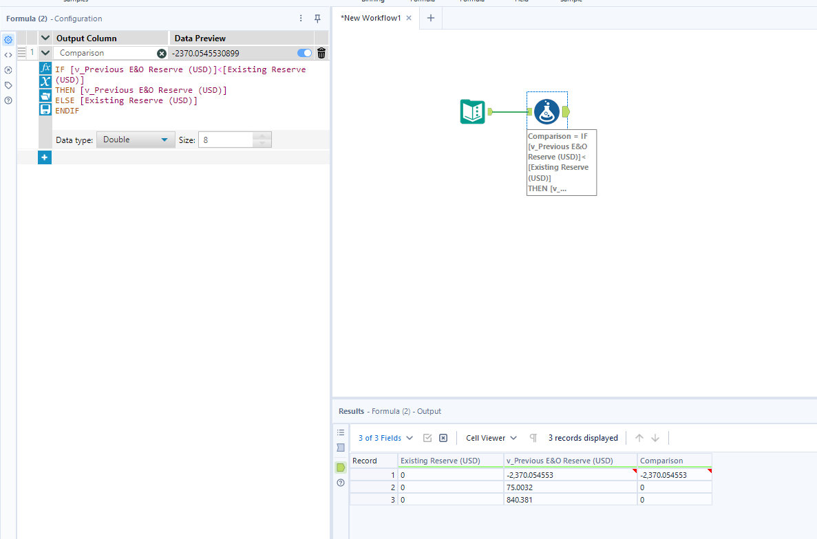 Solved: Make Zero greater than Negative value Expression h... - Alteryx ...