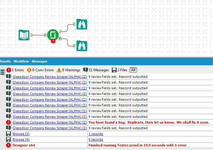 Python SDK: "You have found a bug. Replicate, the... - Alteryx Community