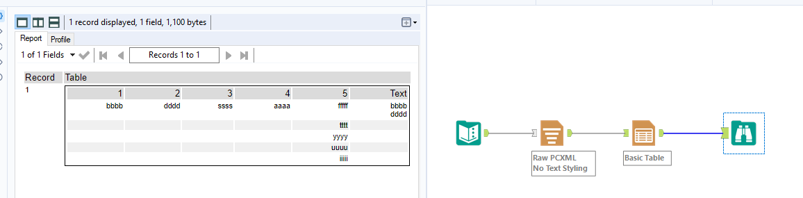 Solved: Table Tool - Alteryx Community