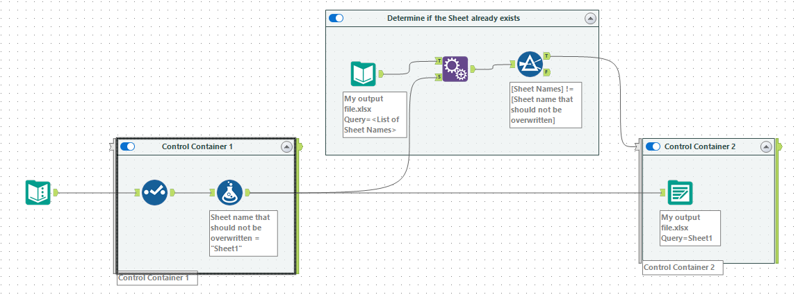 Solved: Auto-enable/disable containers - Alteryx Community