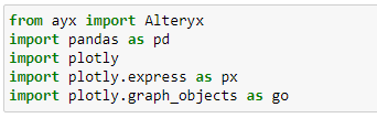 Solved: Python in Alteryx - Plotly package installed yet n... - Alteryx Community