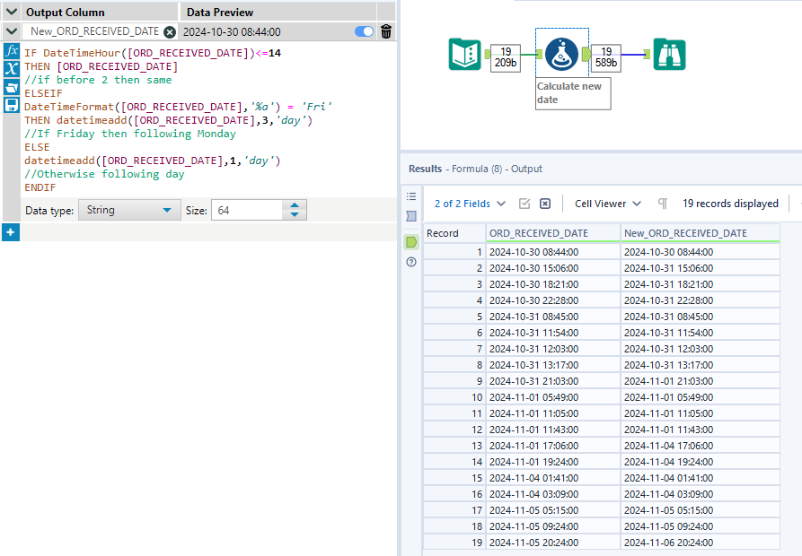 Solved: Help needed with an output based on the time and d... - Alteryx ...