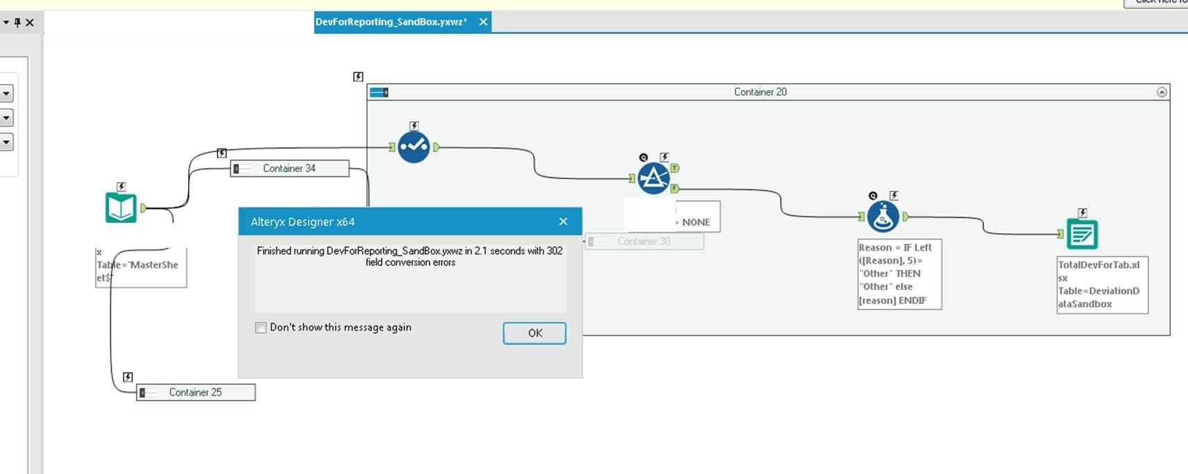 Solved: Workflow with Output file running, but not showing... - Alteryx ...