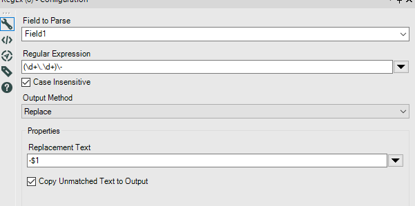 Solved: REGEX help for numeric field - Alteryx Community