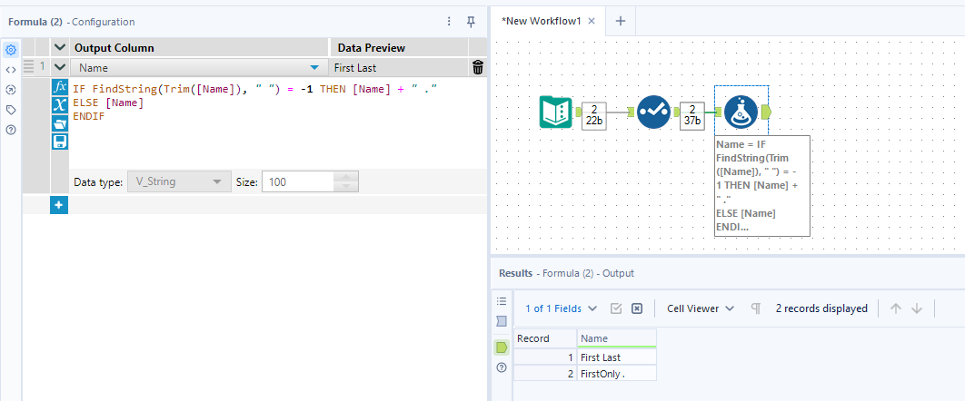 Solved: Splitting Names - Alteryx Community