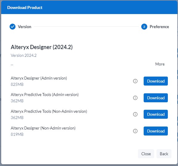Alteryx Designer License Download vs. Alteryx Pred... - Alteryx Community