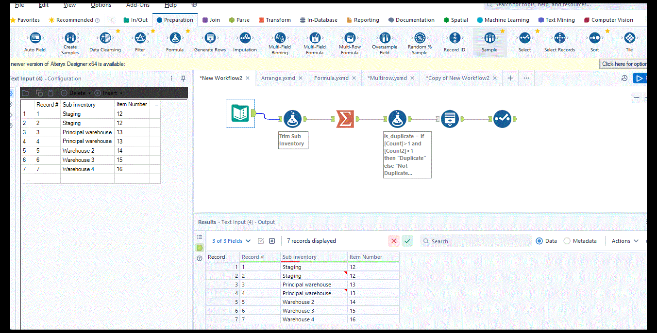 Solved: Duplicate - Alteryx Community