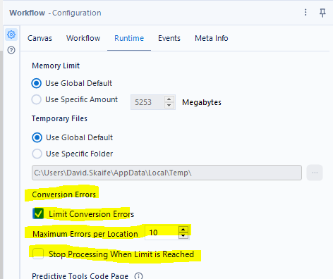 Solved: Conversion Errors in the Select tool - Alteryx Community