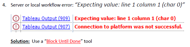 Tableau Output Error - Alteryx Community