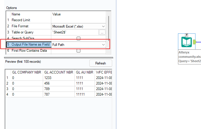 Solved: Stuck on how to import sheet name - Alteryx Community