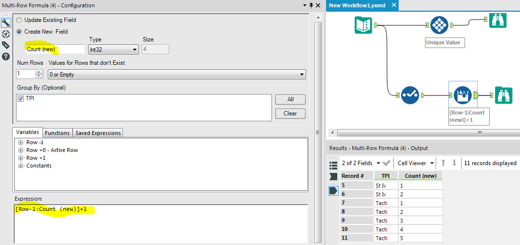 Solved: COUNTIF Dynamic Range (replicating Excel Formula t... - Alteryx Community