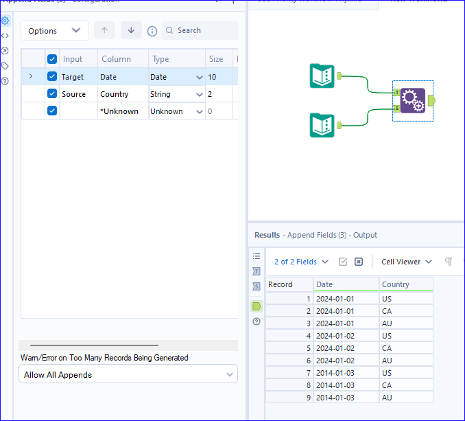 Solved: Join and multiply two columns - Alteryx Community