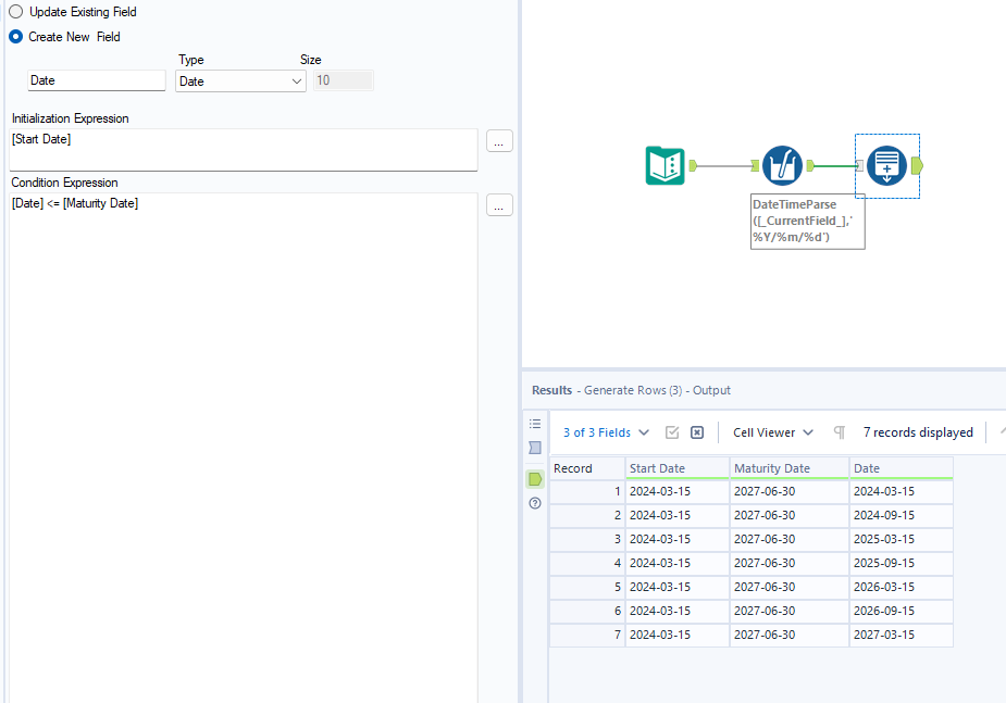 Solved: Generate rows based on conditions - Alteryx Community