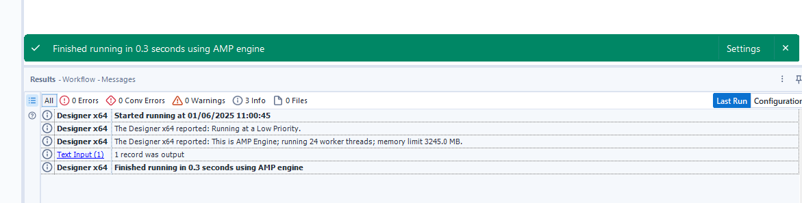 Solved: Workflow Finished Running notification - Alteryx Community
