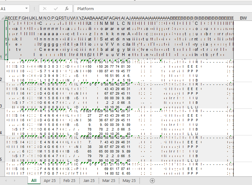 Solved: How to resolved width issue with excel out using r... - Alteryx Community