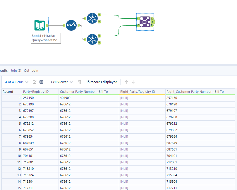 Solved: Matching ID's - Alteryx Community
