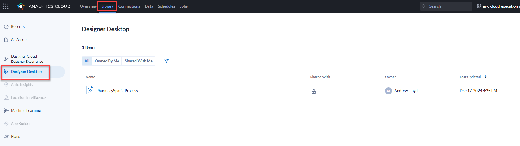Cloud Execution for Desktop Learning Guide - Alteryx Community