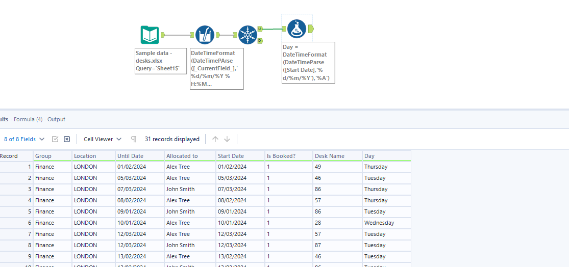 Solved Date Conversion And Remove Duplicates Alteryx Community