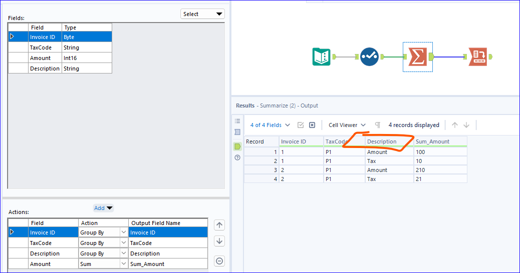 Sum Columns based on Certain Criteria - Alteryx Community