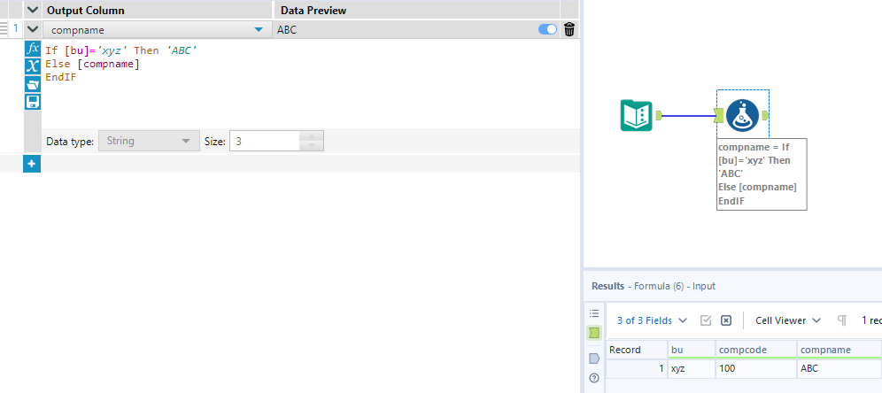 Solved: String check - Alteryx Community