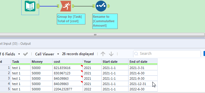 Solved: Incremental row until different category - Alteryx Community