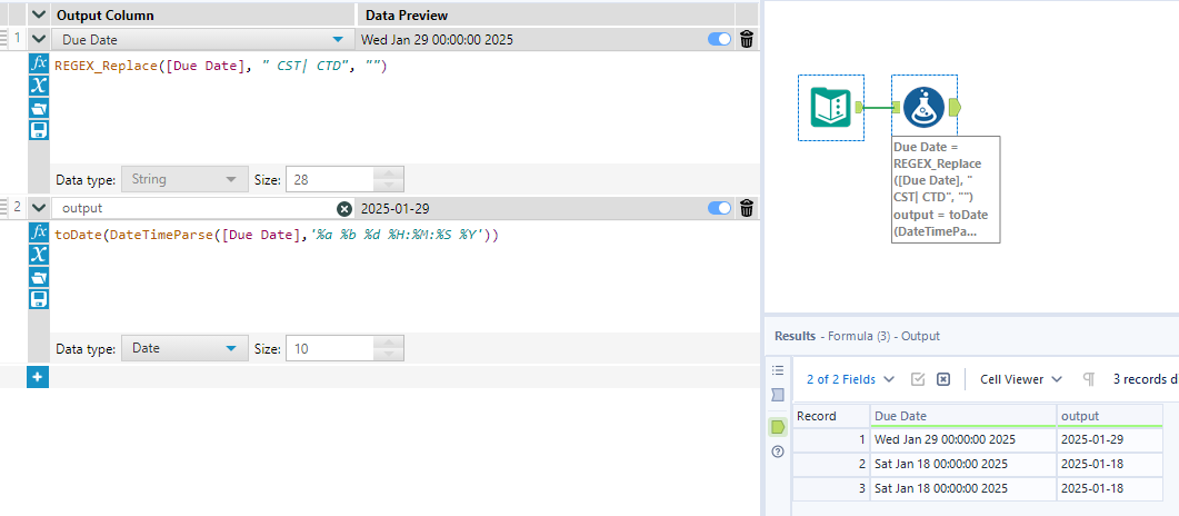 Solved: Removing TimeStamp from Date - Alteryx Community
