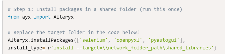 Python Packages in Alteryx: No Admin, No Problem - Alteryx Community