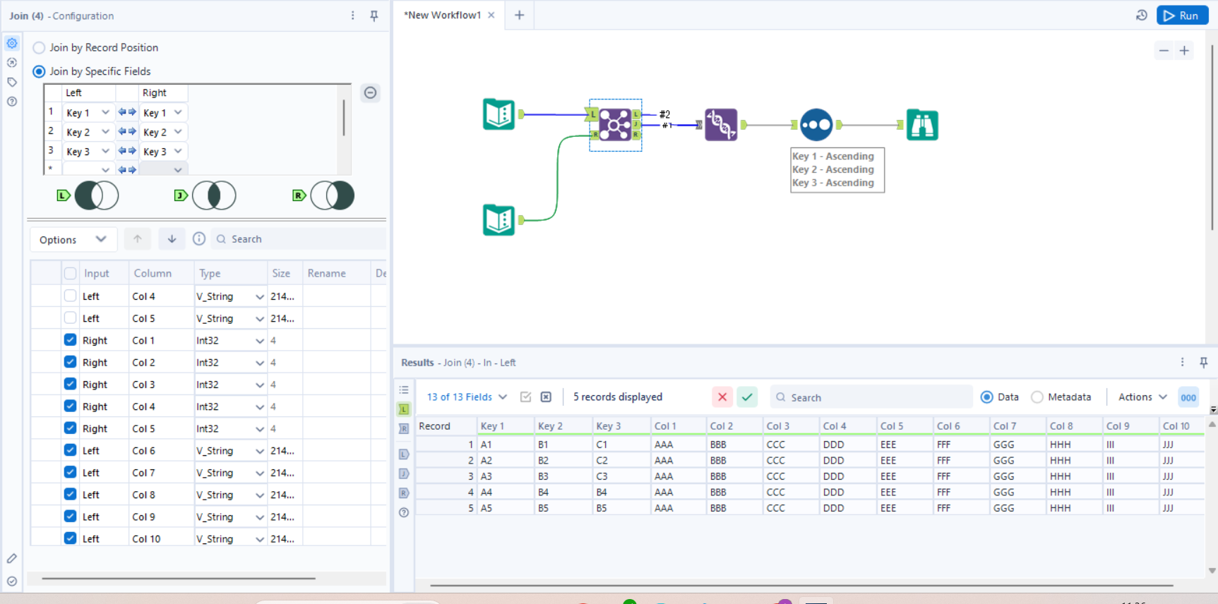 Solved Replace Values In Columns In A Table Using A Diffe Alteryx 2580