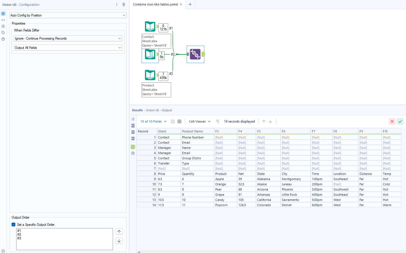 Solved: Joining Non Like Tables in Alteryx - Alteryx Community