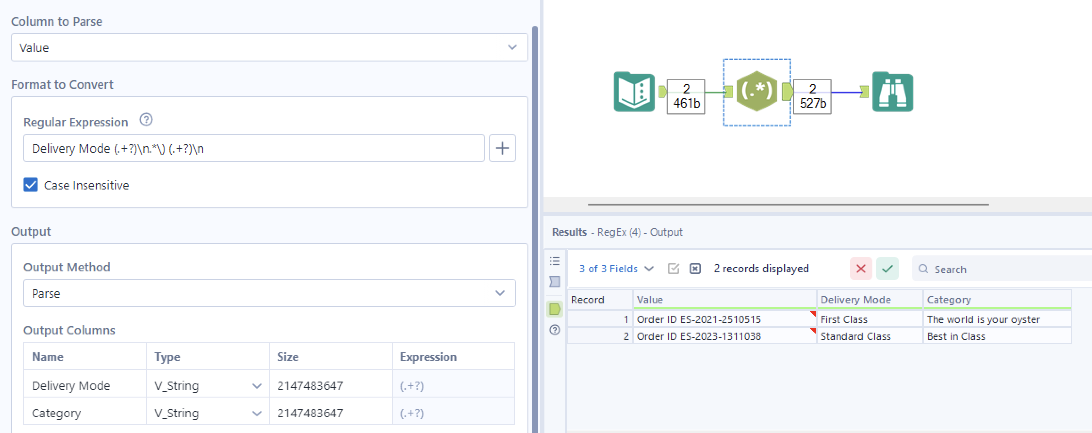 Solved: Regex Line Extraction - Alteryx Community