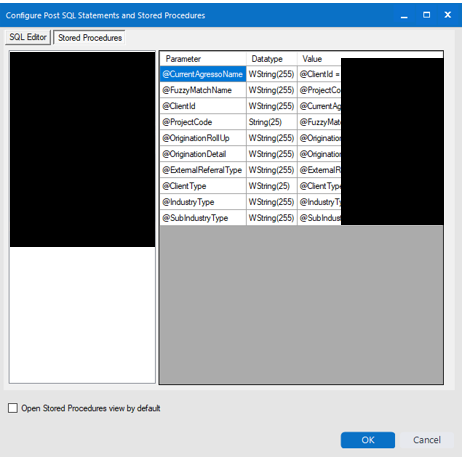 Error when outputting to SQL Stored Procedure - Alteryx Community