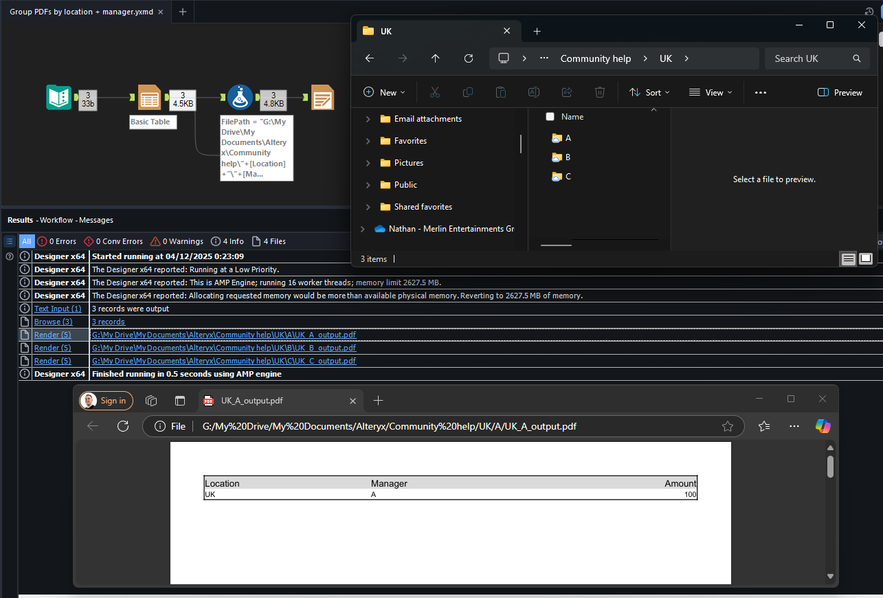 Solved: How Can I Dynamically Output PDFs by Condition - Alteryx Community