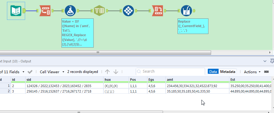 Solved Split Concatenated Values Into Distinct Rows Alteryx Community