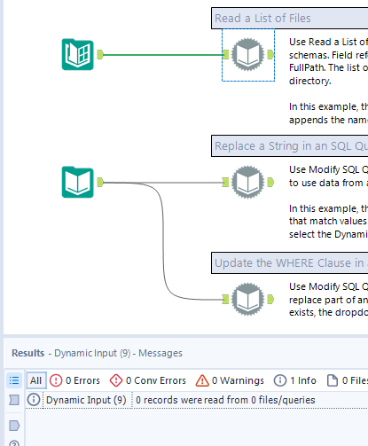 How to keep a dynamic input tool from erroring out... - Alteryx Community