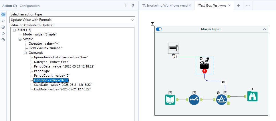 Solved: Text Box tool configuration to run the flow for th... - Alteryx Community