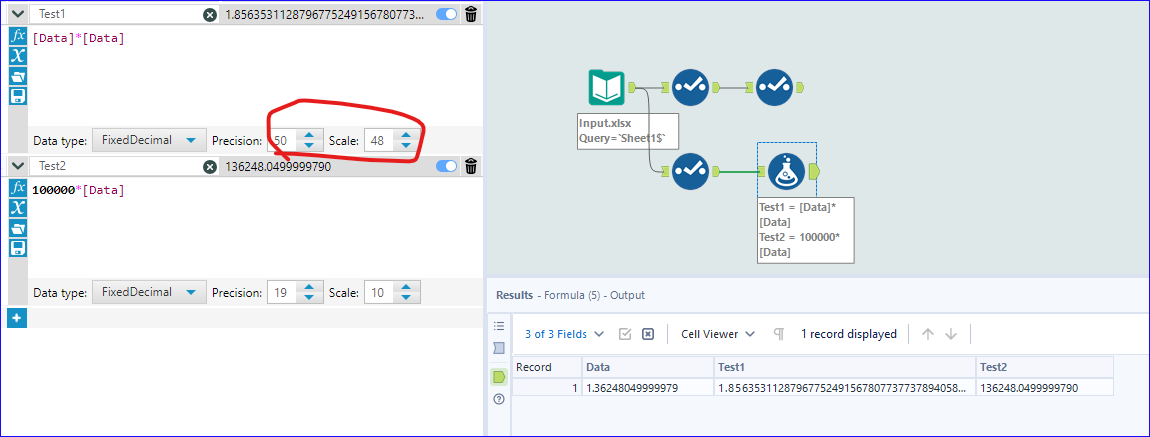 Rounding decimal issues, truncation - Alteryx Community
