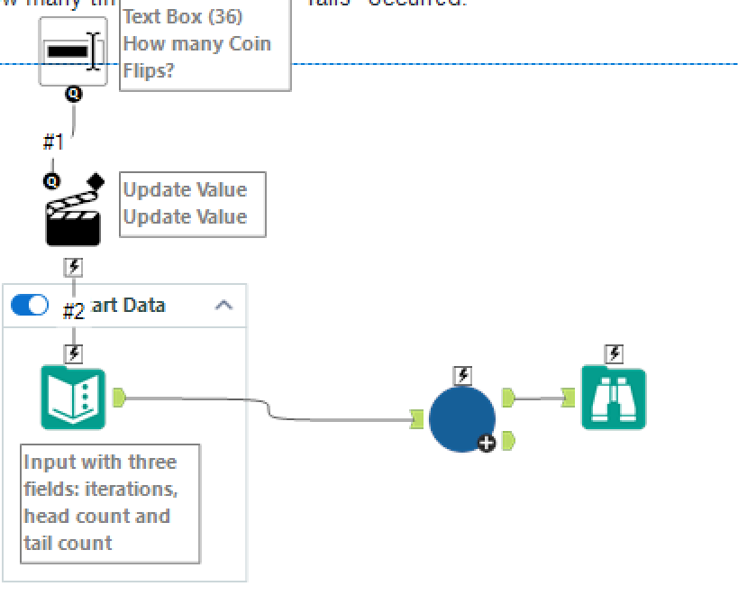 Challenge #478: Build a Coin Flip Simulation App - Alteryx Community