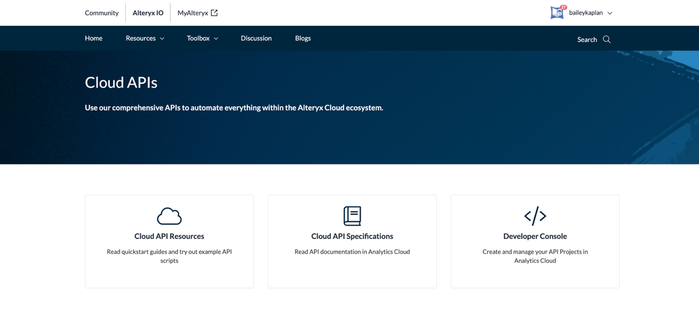 A Better Way to Build with New Alteryx One APIs - Alteryx Community