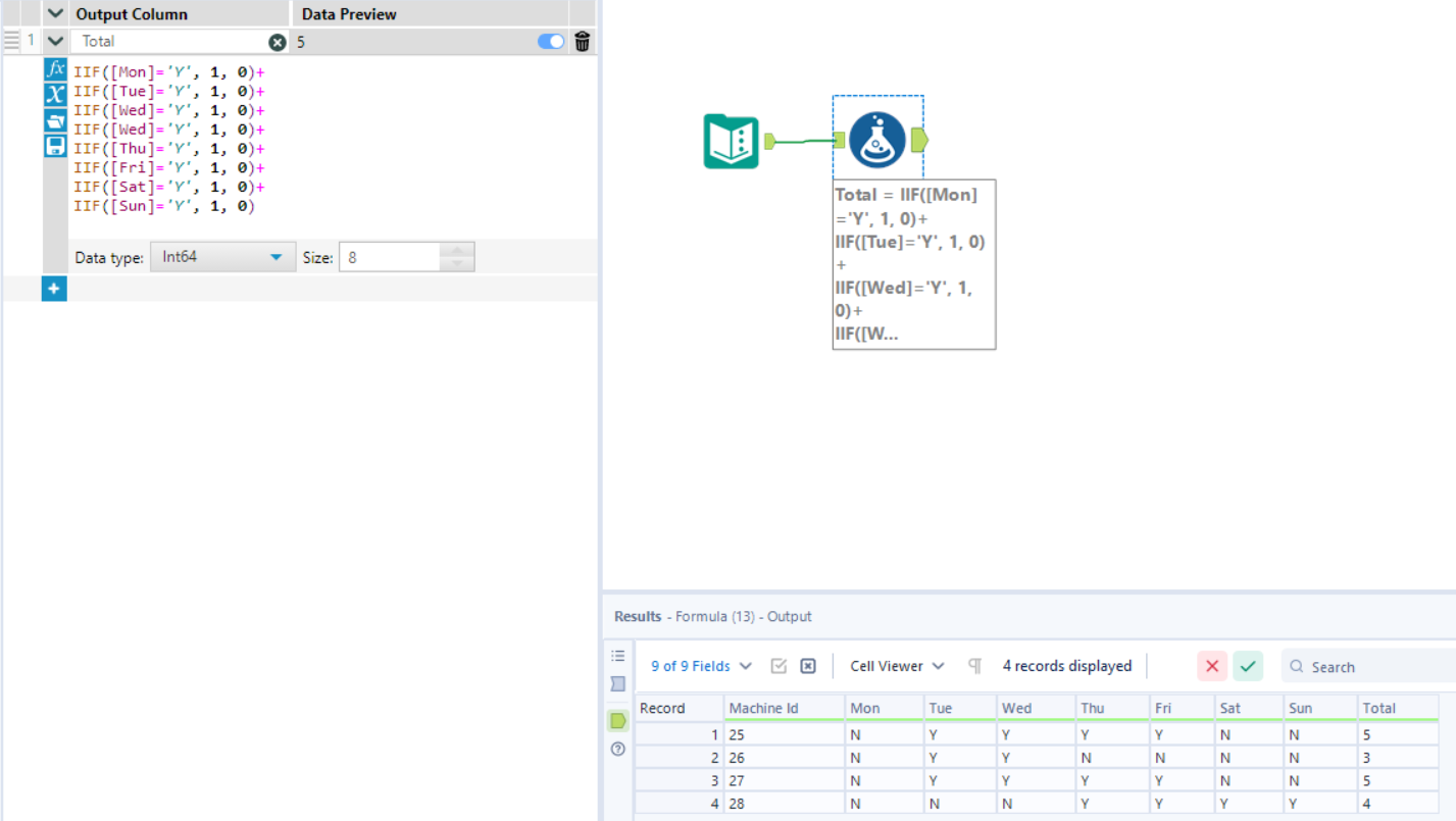 Solved: How do I count number of entries across multiple f... - Alteryx Community