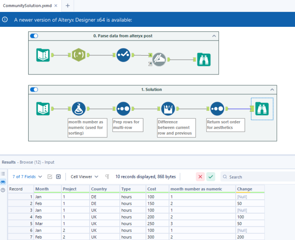 Solved: basic noob problem - Alteryx Community